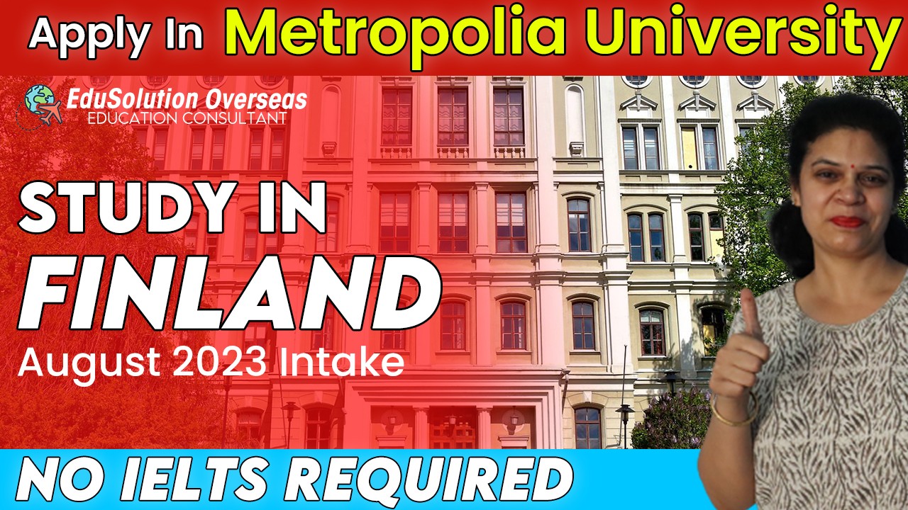 Apply in Metropolia University of Applied Science, Finland for Aug ...